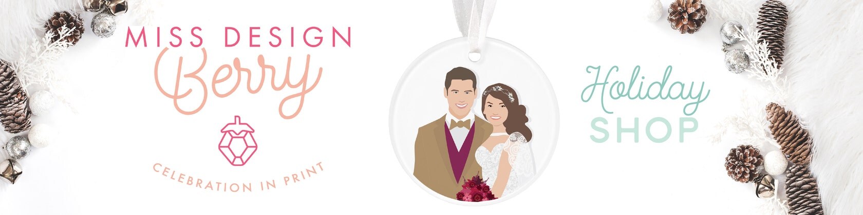 Celebration in Print™ by MissDesignBerryInc on Etsy