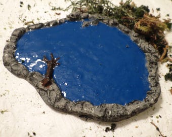 Pond diorama | Etsy