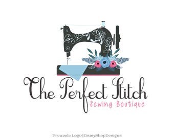 Sewing machine logo | Etsy