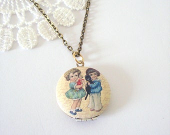 Friendship locket | Etsy