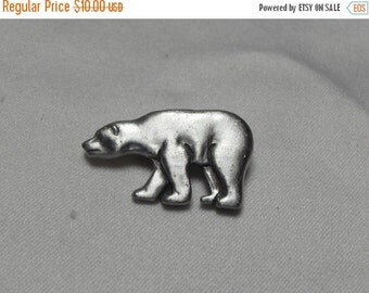 Pewter bear pin | Etsy