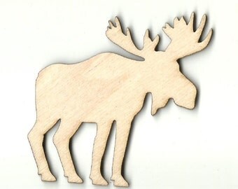 Moose cut out | Etsy