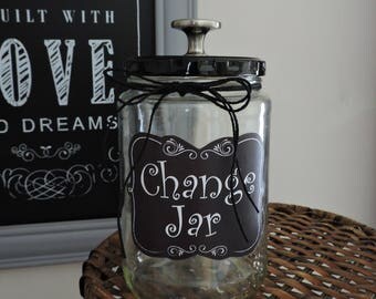 Change jar | Etsy