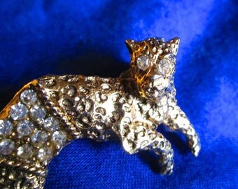 Jaguar brooch | Etsy