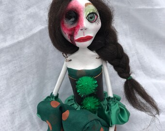 Creepy circus art | Etsy