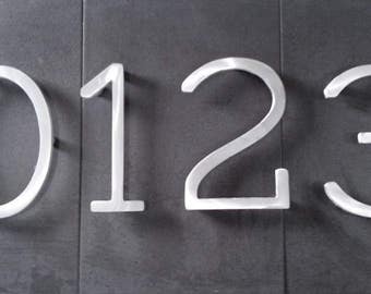 Modern house numbers | Etsy