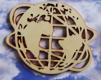 Globe cake topper | Etsy