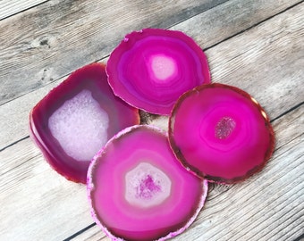 Geode coasters | Etsy