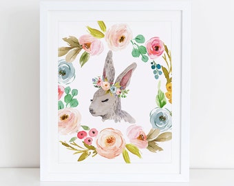 Printable rabbit | Etsy