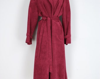 Red trench coat | Etsy