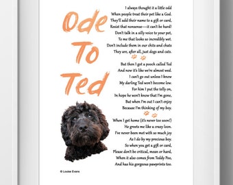 Cockapoo wall art | Etsy