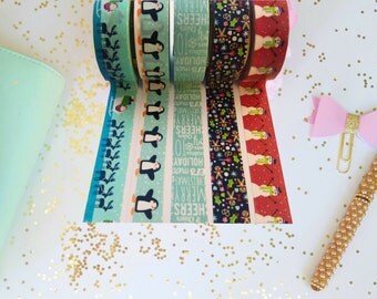 Christmas washi tape | Etsy