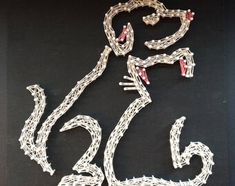 Cat string art | Etsy