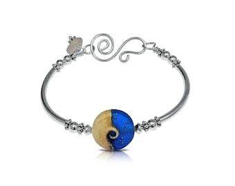 Ocean wave jewelry | Etsy