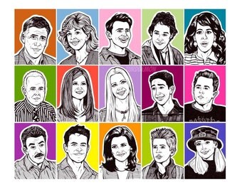 Friends TV Pilot Script Autographed Signed Jennifer Aniston