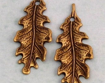 Oak leaf jewelry | Etsy