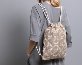 Drawstring backpack | Etsy