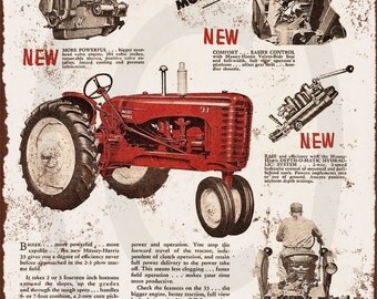 Massey harris | Etsy