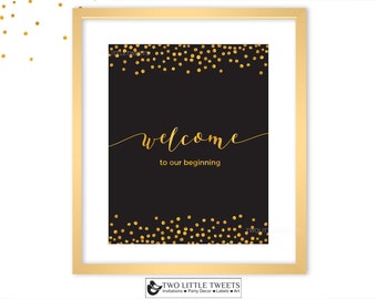 Welcome table sign | Etsy