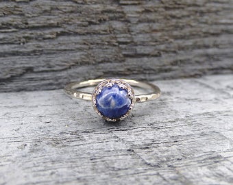 Sodalite ring | Etsy