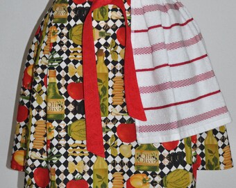 Italian apron | Etsy