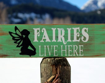 Fairy garden sign | Etsy
