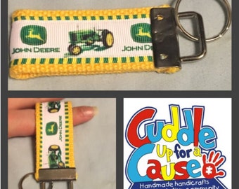 John deere keychain | Etsy