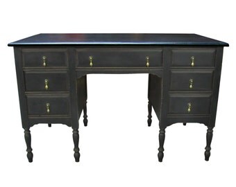 Distressed desk | Etsy