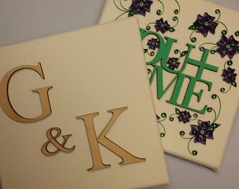 Quilled initial | Etsy