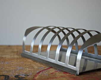 Silver toast rack | Etsy