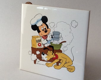 Unique mickey mouse tile related items | Etsy