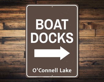 Boat dock signs | Etsy