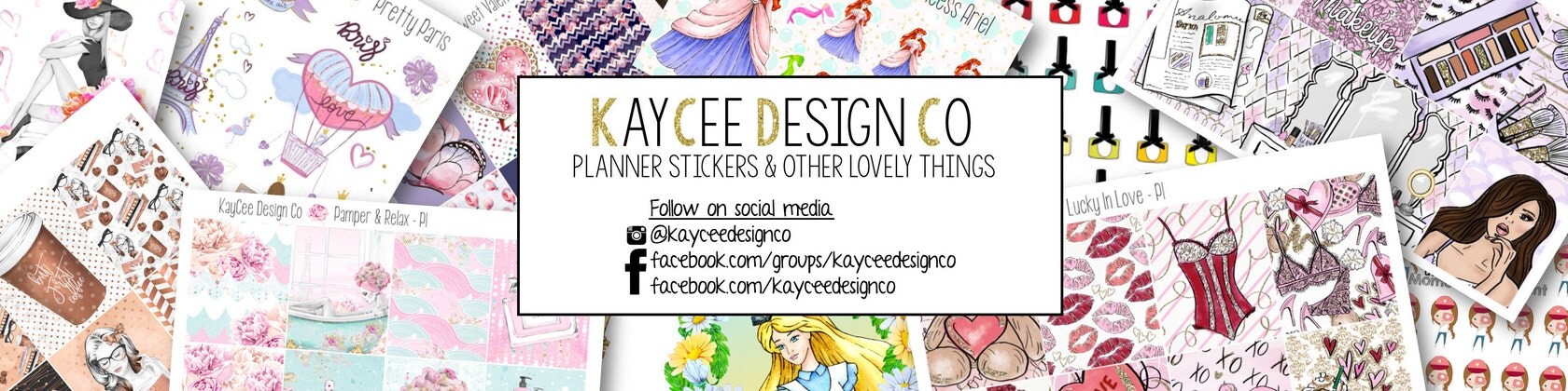 Planner Stickers & Planner Related Things by KayCeeDesignCo