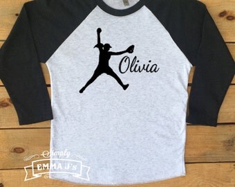 Softball pitcher | Etsy