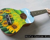 Painted ukulele | Etsy