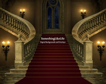 Staircase backdrop | Etsy