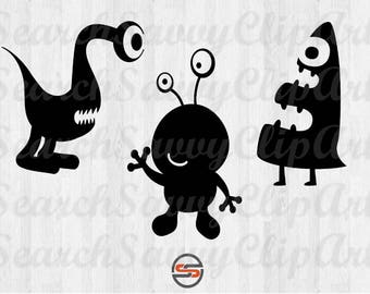 Monster svg | Etsy