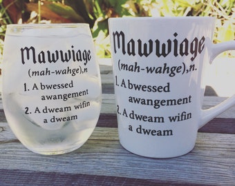 Mawwiage | Etsy