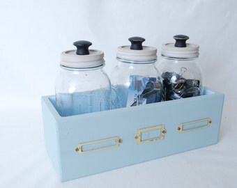 Mason jar knobs | Etsy