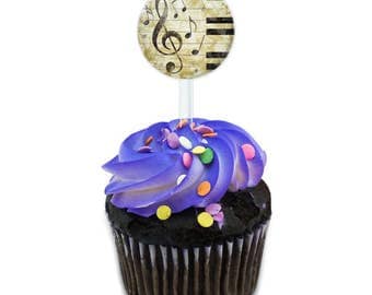 Treble clef topper | Etsy