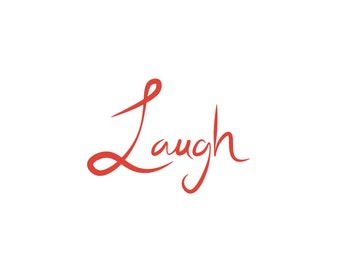 Unique red cursive related items | Etsy