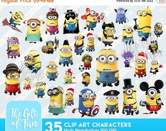 Unique minion clip related items | Etsy