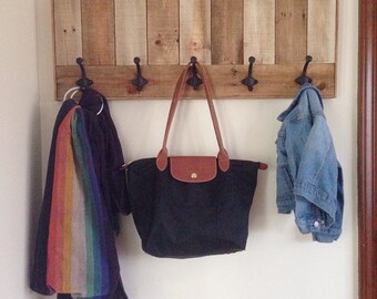 Rustic coat rack | Etsy