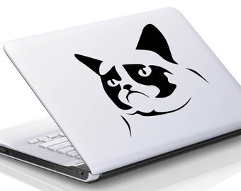 Grumpy cat decal | Etsy