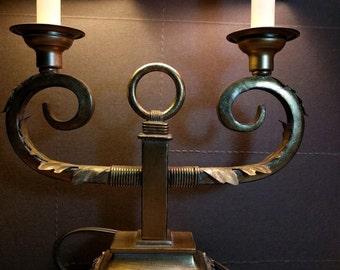 Wrought iron lamp | Etsy