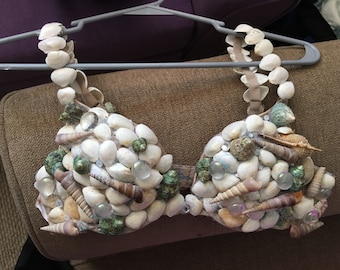 Sea shell bra | Etsy
