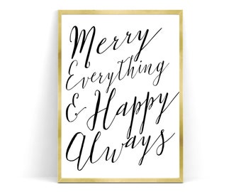 Merry everything | Etsy