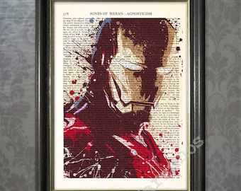 Iron man poster | Etsy