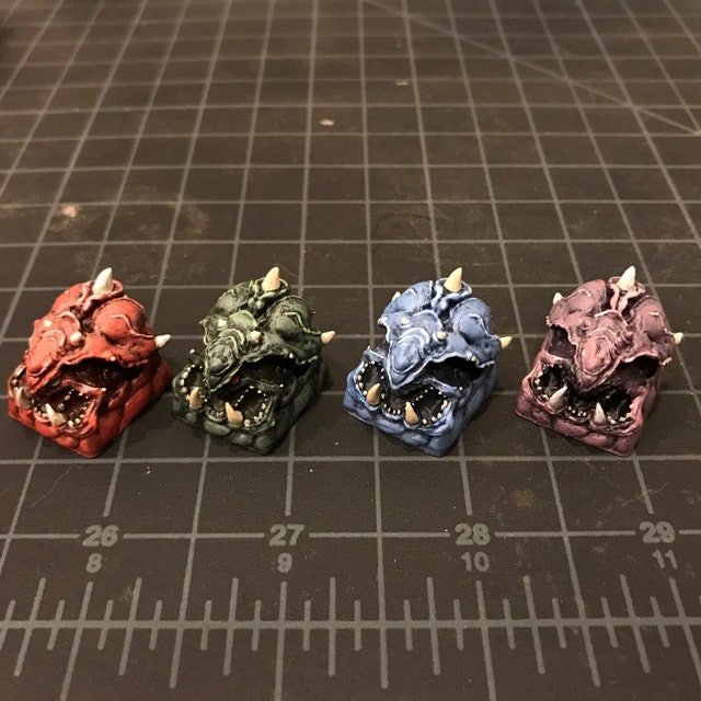 Designer 3D Printed Keycaps for Mechanical Keyboards. by clackeys