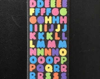 Fuzzy letters | Etsy